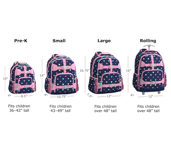 Mackenzie Aqua Mermaids Backpacks | Pottery Barn Kids