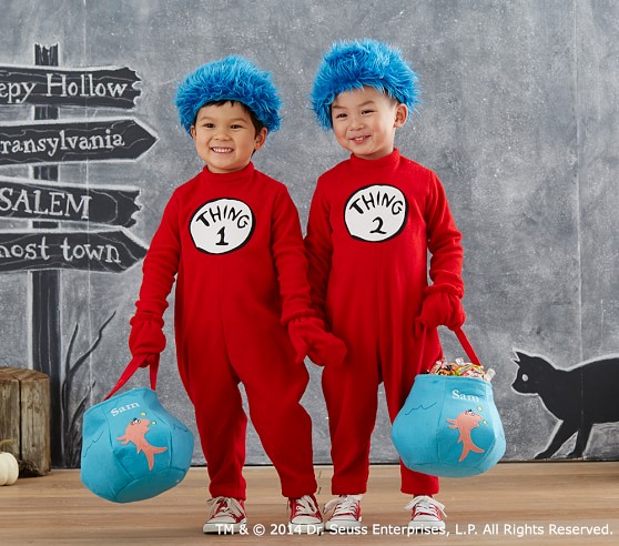 Dr. Seuss's™ Thing 1 & Thing 2 Costume | Pottery Barn Kids