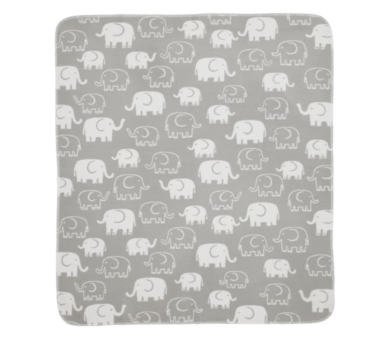 Elephant Baby Blanket | Pottery Barn Kids