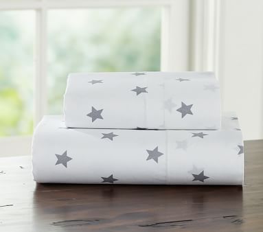 Star Toddler Sheet Set | Pottery Barn Kids
