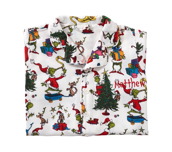 Pottery Barn Grinch Pajamas