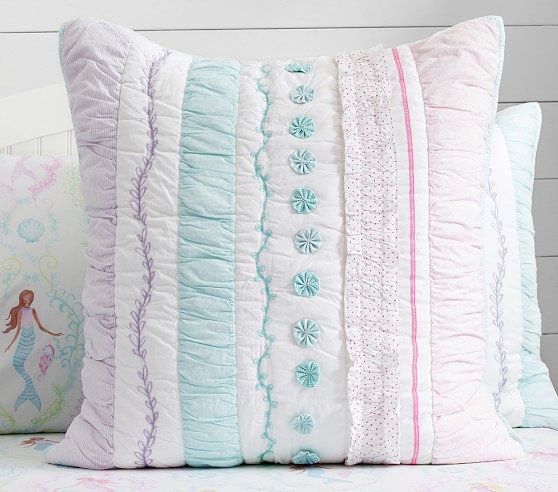 Bailey Ruffle Quilted Bedding | Pottery Barn Kids