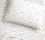 Organic Multicolored Heart Sheet Set | Pottery Barn Kids