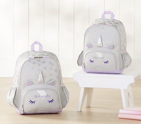Mackenzie Critter Unicorn Backpack | Pottery Barn Kids