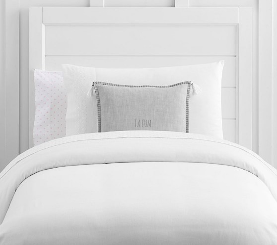 Eyelet Duvet Cover | Pottery Barn Kids