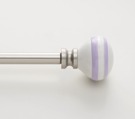 Preppy Stripe Finial & Window Hardware | Pottery Barn Kids