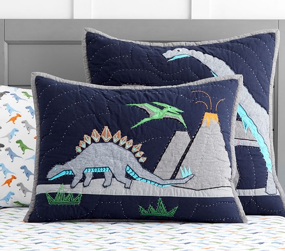 Warren Dino Quilt | Pottery Barn Kids
