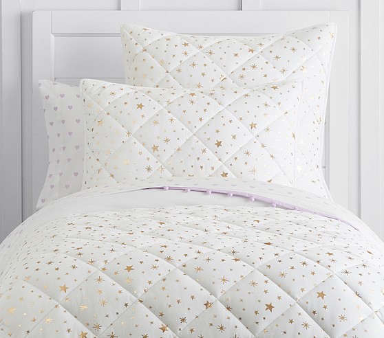 Sparkle Star Quilt | Pottery Barn Kids
