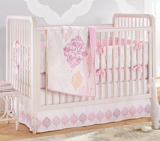 Elsie Spindle Convertible Crib | Pottery Barn Kids