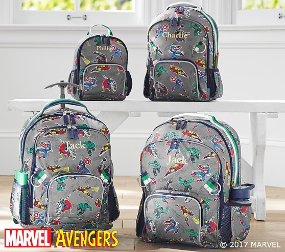 Marvel Gray Backpacks | Pottery Barn Kids