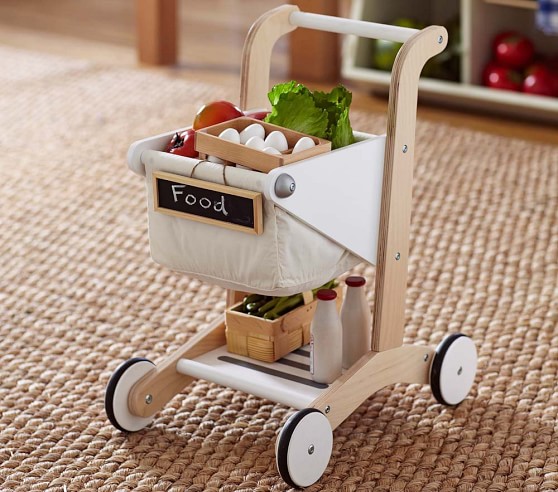 Wooden Shopping Cart | Pottery Barn Kids