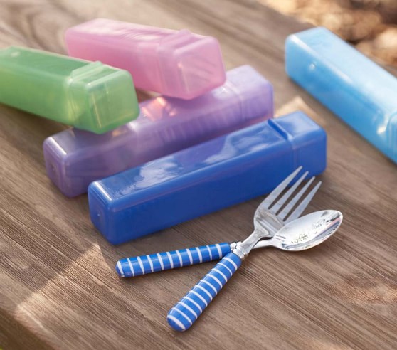 Utensils & Carrying Case Set | Pottery Barn Kids