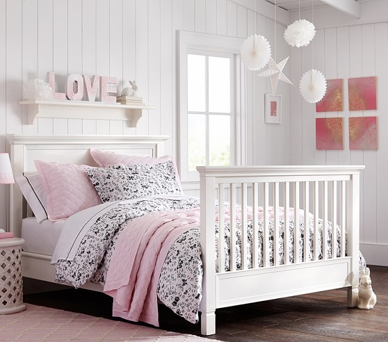 Larkin 4-in-1 Convertible Crib | Pottery Barn Kids