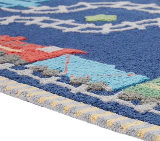Train Tracks Play Rug | Pottery Barn Kids