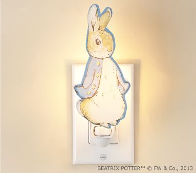 Peter Rabbit™ Nightlight | Pottery Barn Kids