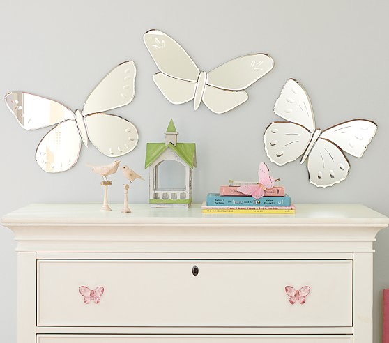Butterfly Mirrors | Pottery Barn Kids