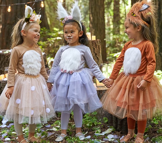 Toddler Woodland Bunny Tutu Costume | Pottery Barn Kids
