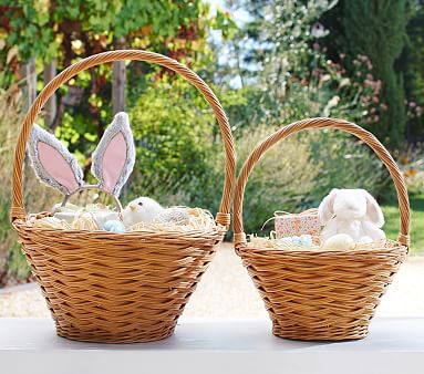 Natural Sabrina Easter Baskets | Pottery Barn Kids