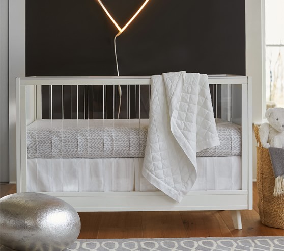 Sloan Acrylic Convertible Crib | Pottery Barn Kids