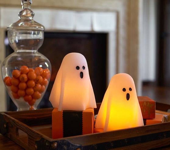 Flameless Ghost Candle | Pottery Barn Kids