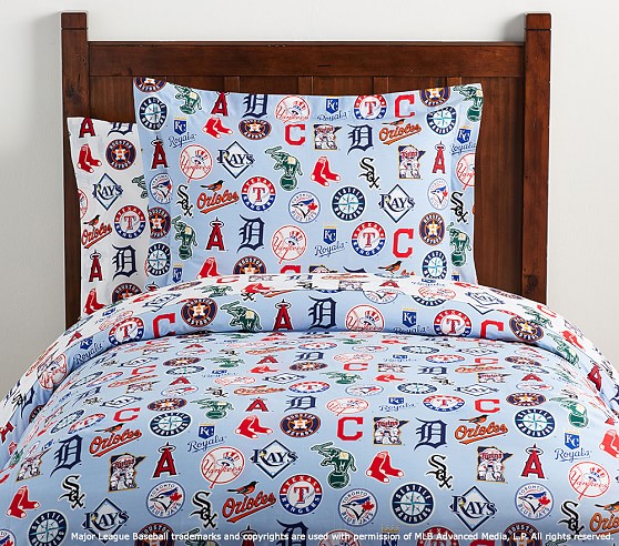 MLB™ American League™ Duvet Cover | Pottery Barn Kids