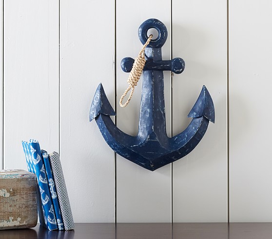 Wood Anchor Decor | Pottery Barn Kids