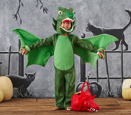 Dragon Costume - Green | Pottery Barn Kids