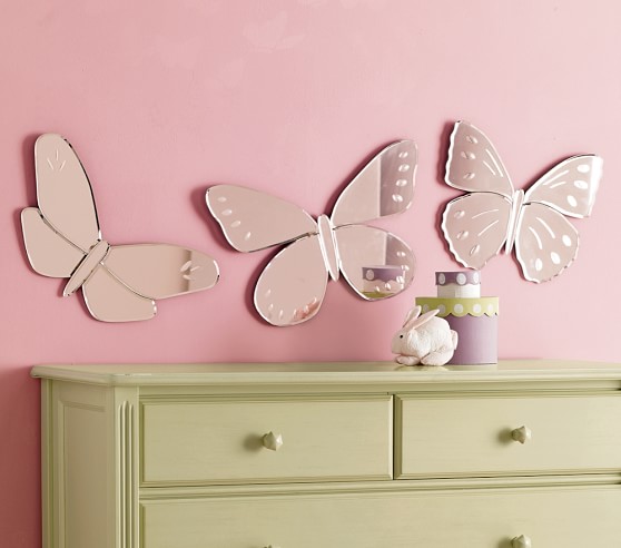 Butterfly Mirrors | Pottery Barn Kids