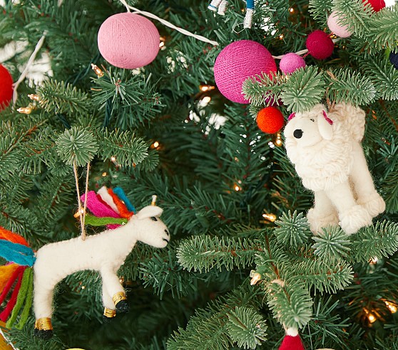 Felted Wool Ornaments | Pottery Barn Kids