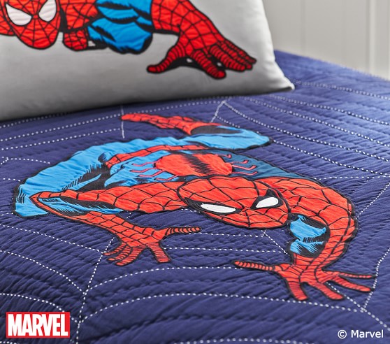 Spider-Man™ Quilt | Pottery Barn Kids