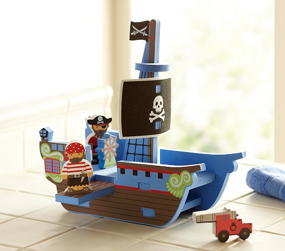 Pirate Ship Foam World | Pottery Barn Kids