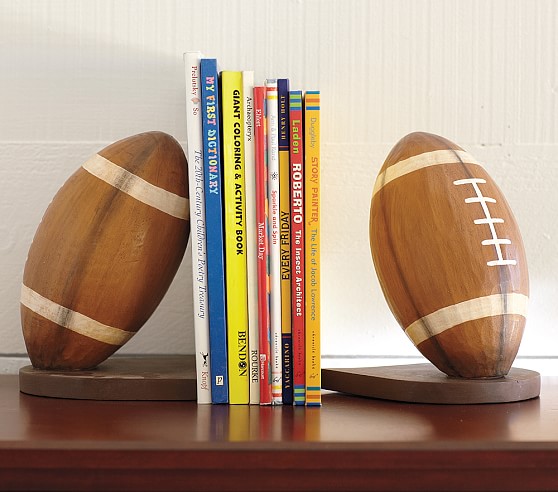 Football Bookends | Pottery Barn Kids