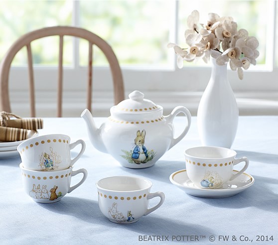Beatrix Potter™ Tea Set | Pottery Barn Kids