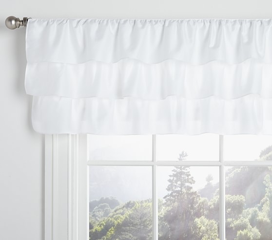 Ruffle Valance | Pottery Barn Kids