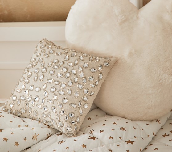 Mini Embellished Decorative Pillows | Pottery Barn Kids