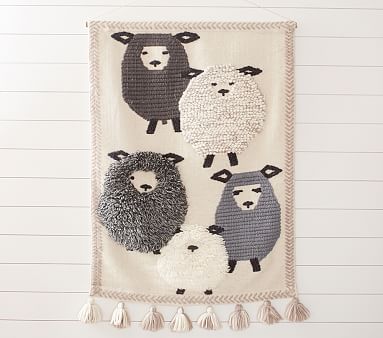 Lamb Tapestry | Pottery Barn Kids