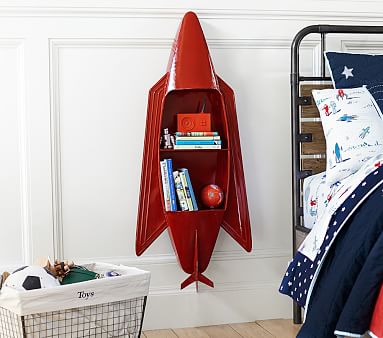 Jumbo Rocket Shelf | Pottery Barn Kids