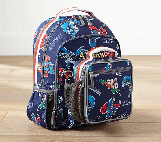 Allover Batman™ Backpacks | Pottery Barn Kids