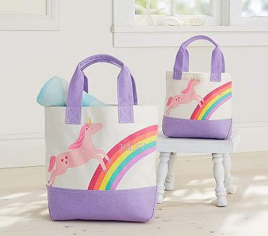 Unicorn Preppy Icon Tote | Pottery Barn Kids