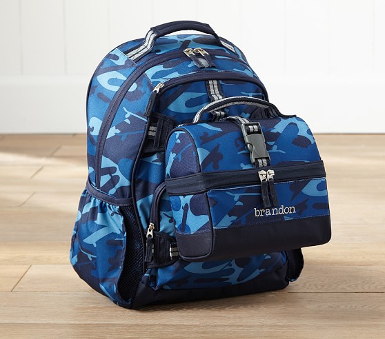 Mackenzie Navy Soccer Backpacks | Pottery Barn Kids