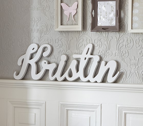 Cursive Font Name | Pottery Barn Kids