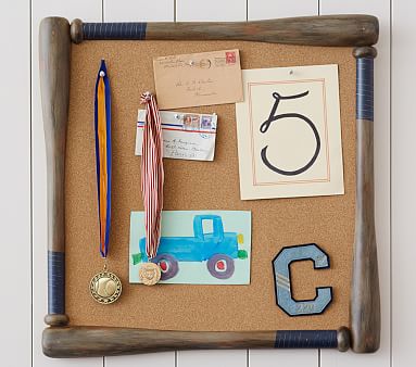 Baseball Bat Corkboard | Pottery Barn Kids