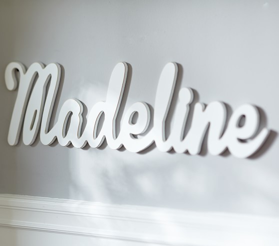 Cursive Font Name | Pottery Barn Kids