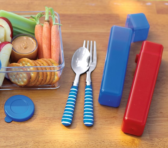 Utensils & Carrying Case Set | Pottery Barn Kids