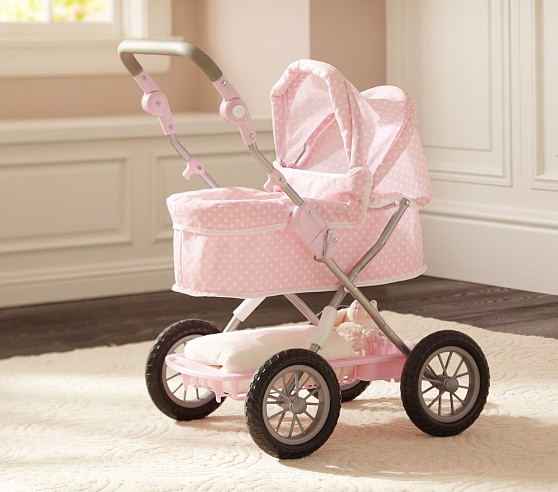 Polka Dot Doll Pram | Pottery Barn Kids
