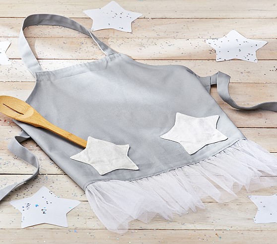 Star Linen Apron | Pottery Barn Kids