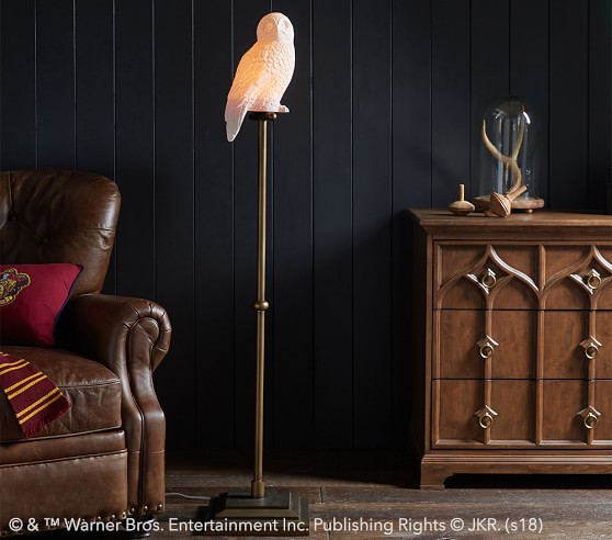 HARRY POTTER™ HEDWIG™ Owl Sculpted Floor Lamp | Pottery Barn Kids