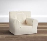 Charcoal Anywhere Chair® | Pottery Barn Kids