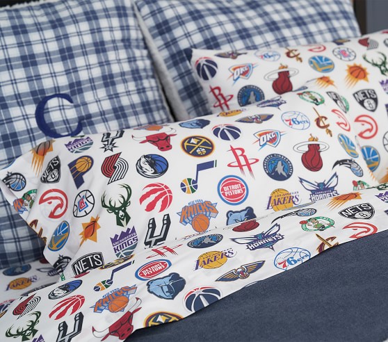 Organic NBA Sheet Set | Pottery Barn Kids
