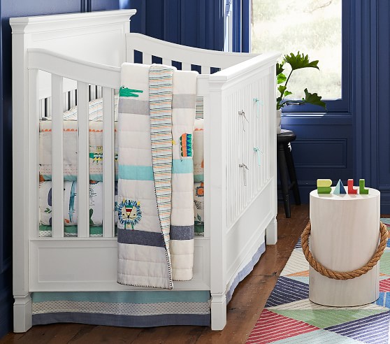 Larkin 4-in-1 Convertible Crib | Pottery Barn Kids